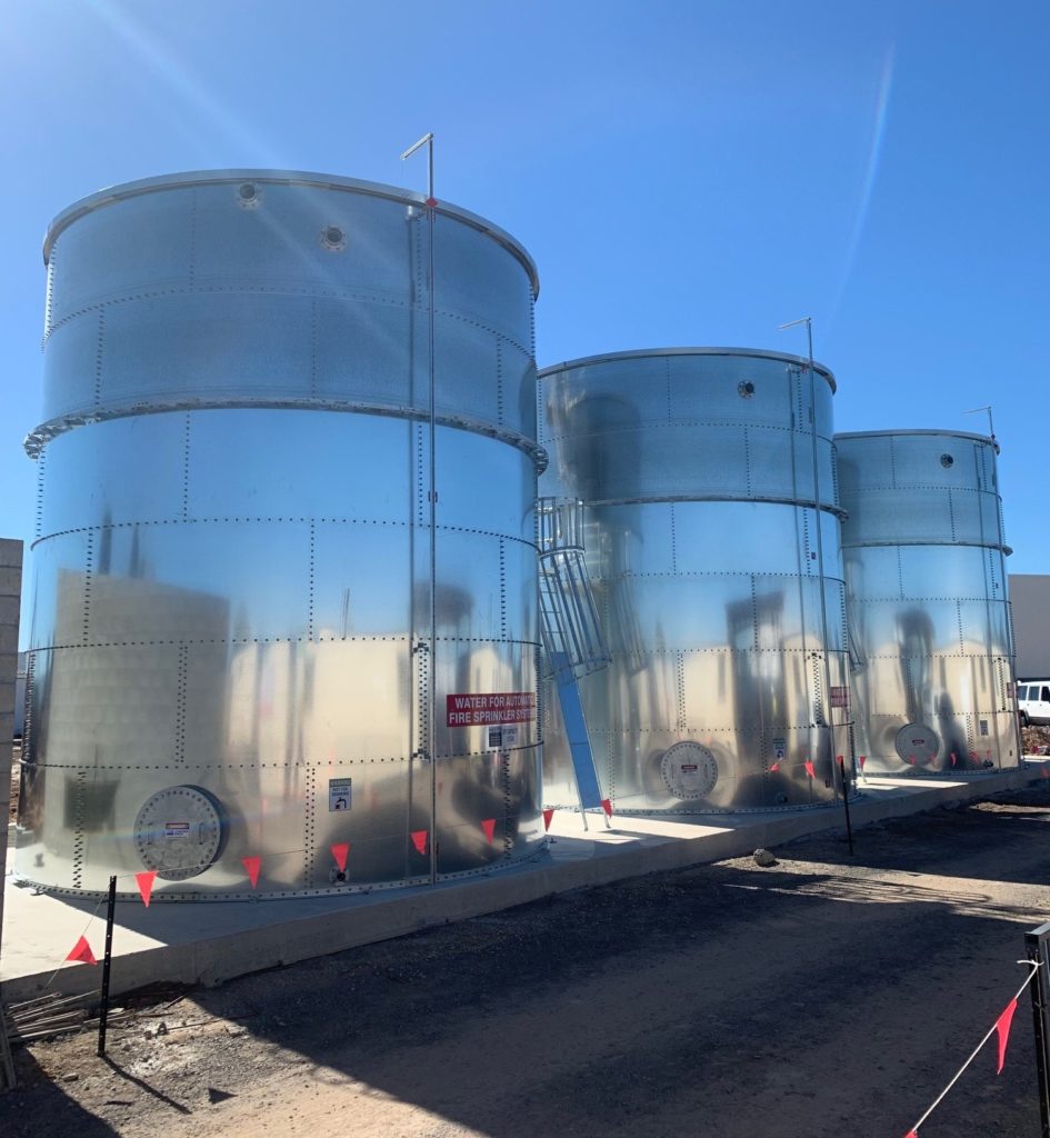 Metal Water Tanks - Aline Pumps